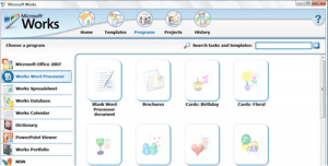 Microsoft Works SE 9.0 en PCs nuevos - Incubaweb - software y web 2.0