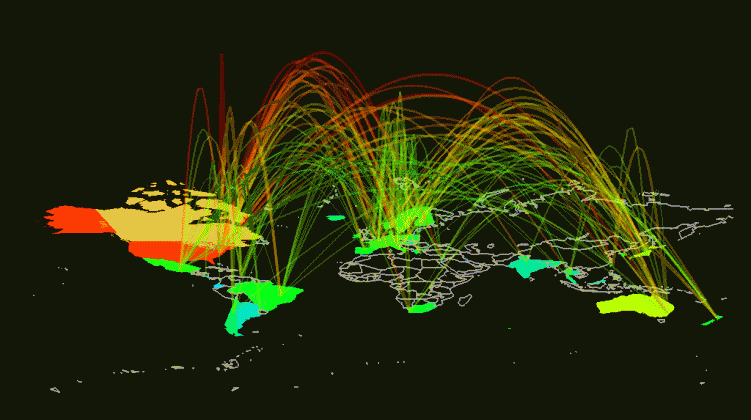 Map of the Internet, conoce la red en profundidad - Incubaweb ...
