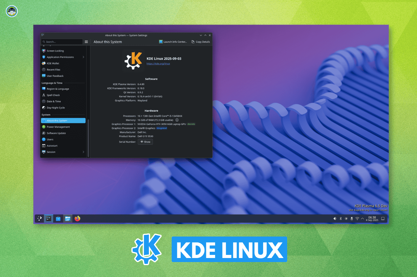 KDE Lanza la Versión Alpha de su Propia Distro Linux - Incubaweb - software y web 2.0